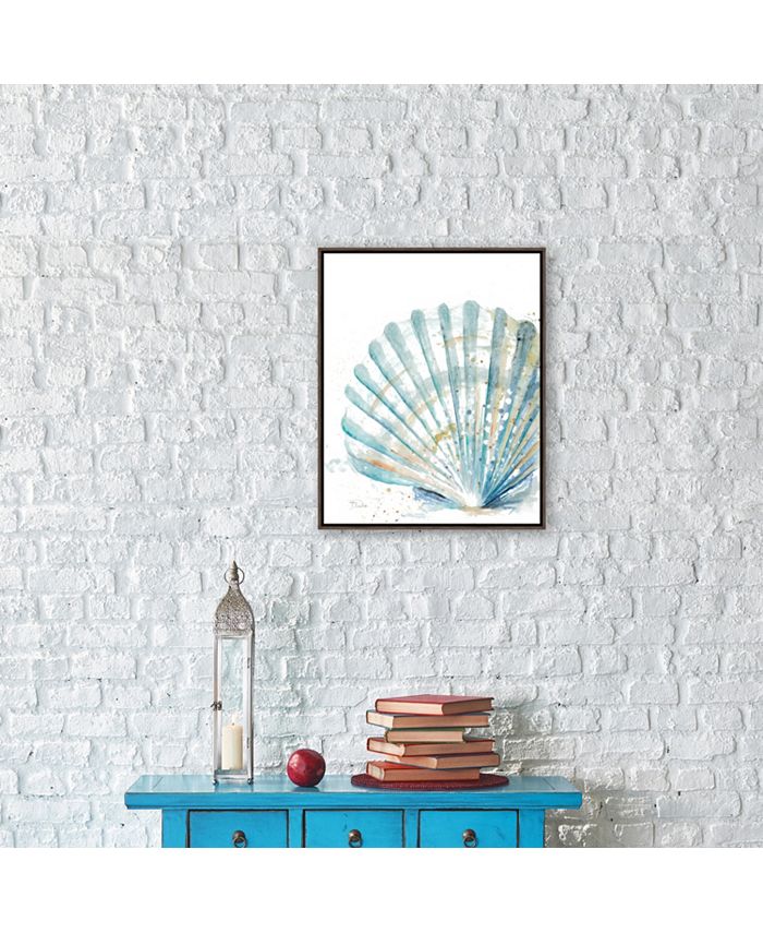 Artissimo Designs Clam Shell Framed Printed Canvas - Macy's