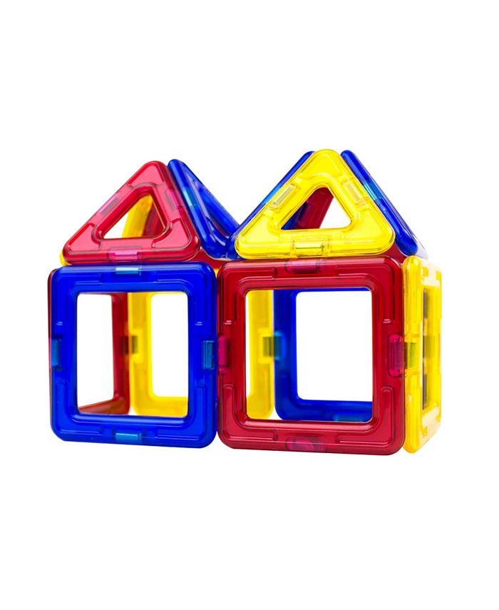 Magformers Primary Color 14 Piece Magnetic Construction Set - Macy's