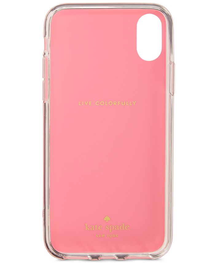 kate spade new york Jeweled Champagne iPhone X2 Case - Macy's