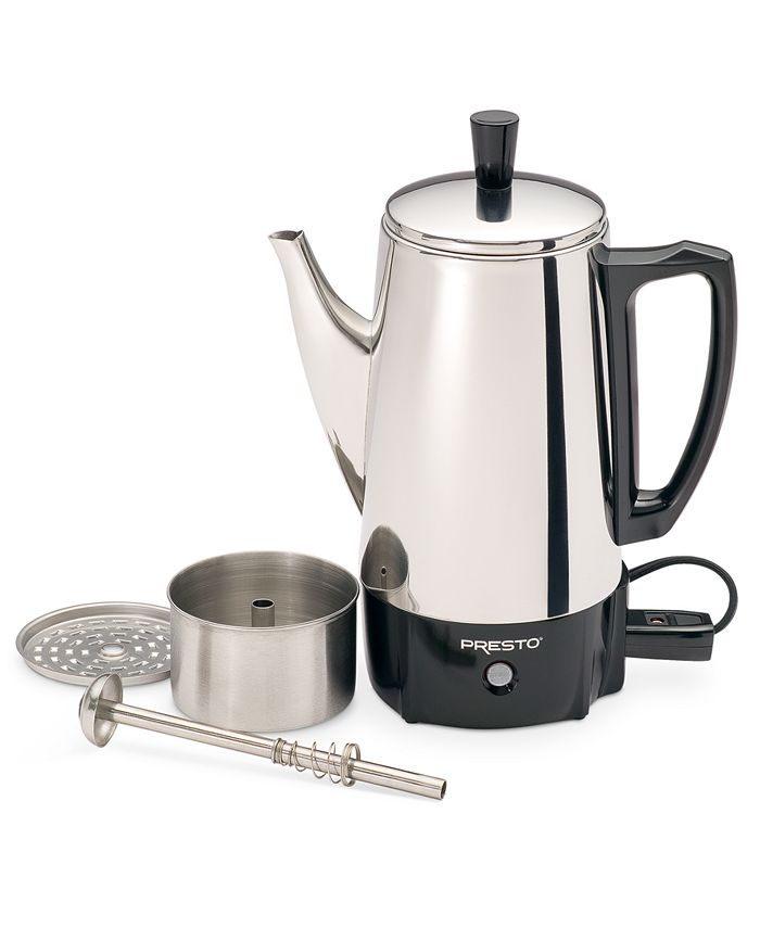 Presto 2 to 6-Cup Stainless Steel Percolator - Macy's