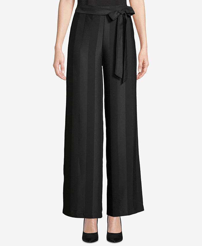 ECI Striped Wide-Leg Pants - Macy's