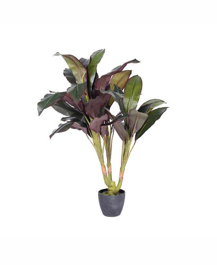 Vickerman 30" Artificial Real Touch Dracaena - Macy's