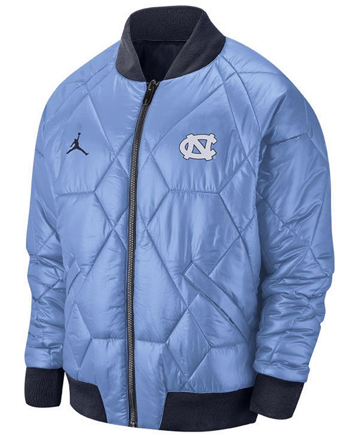 Jordan Men's North Carolina Tar Heels Iconic Diamond Shape Bomber ...