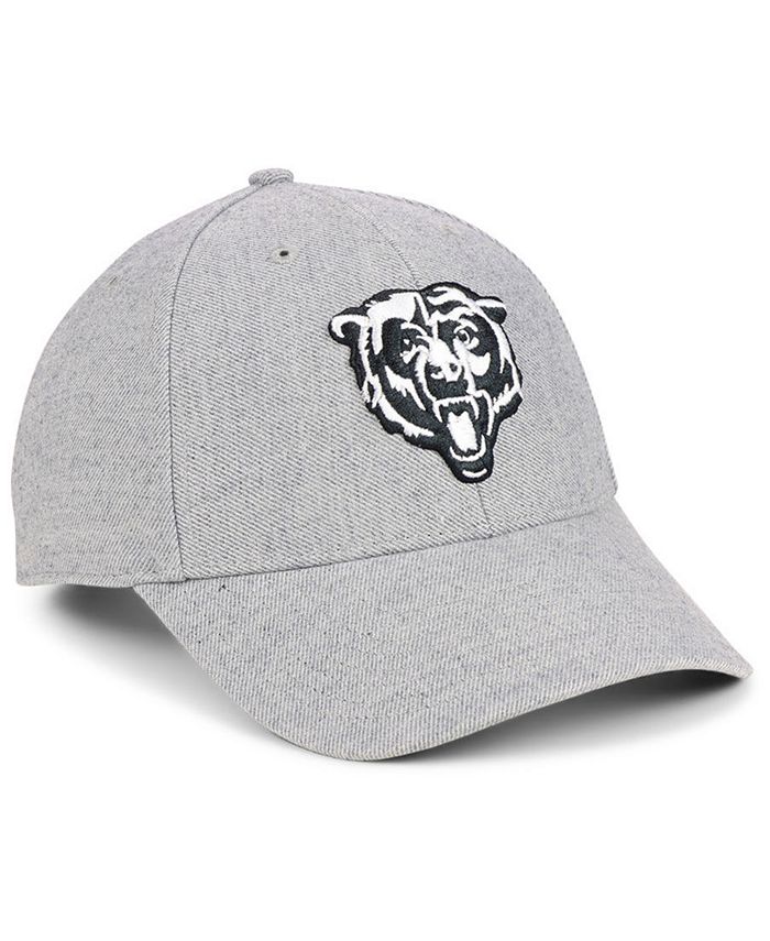 '47 Brand Chicago Bears Heathered Black White MVP Adjustable Cap - Macy's