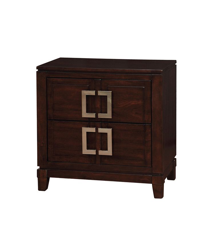 Furniture of America Shanda Transitional Nightstand - Macy's