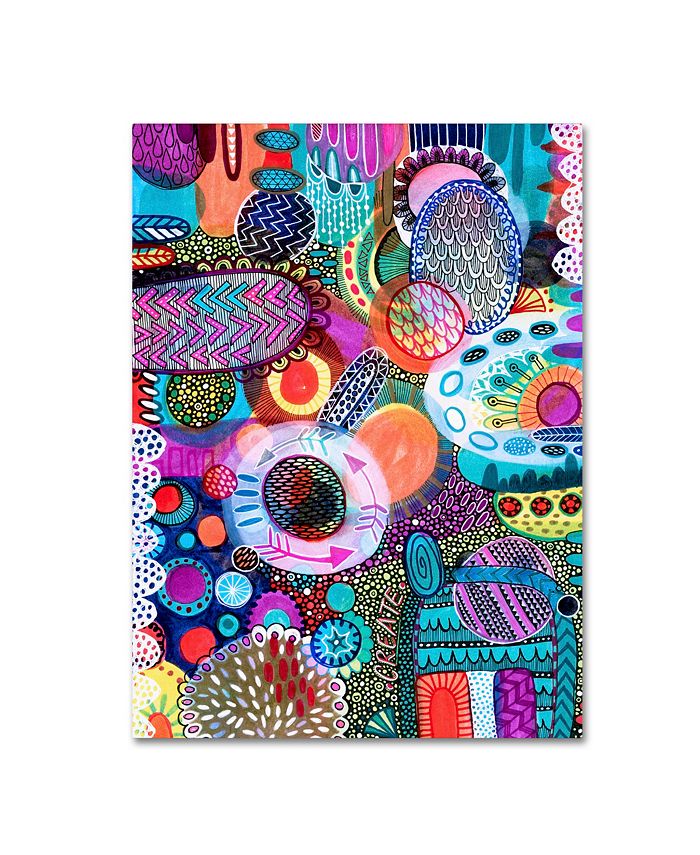 Trademark Global Hello Angel 'Creation' Canvas Art, 24" x 32" - Macy's