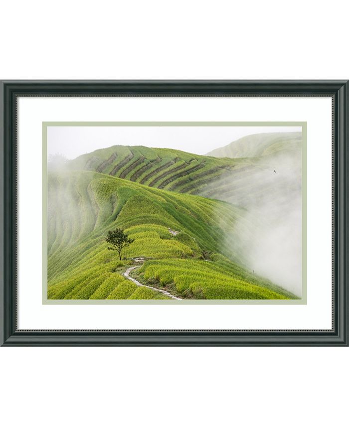 Amanti Art Ping'An Rice Terraces Framed Art Print - Macy's