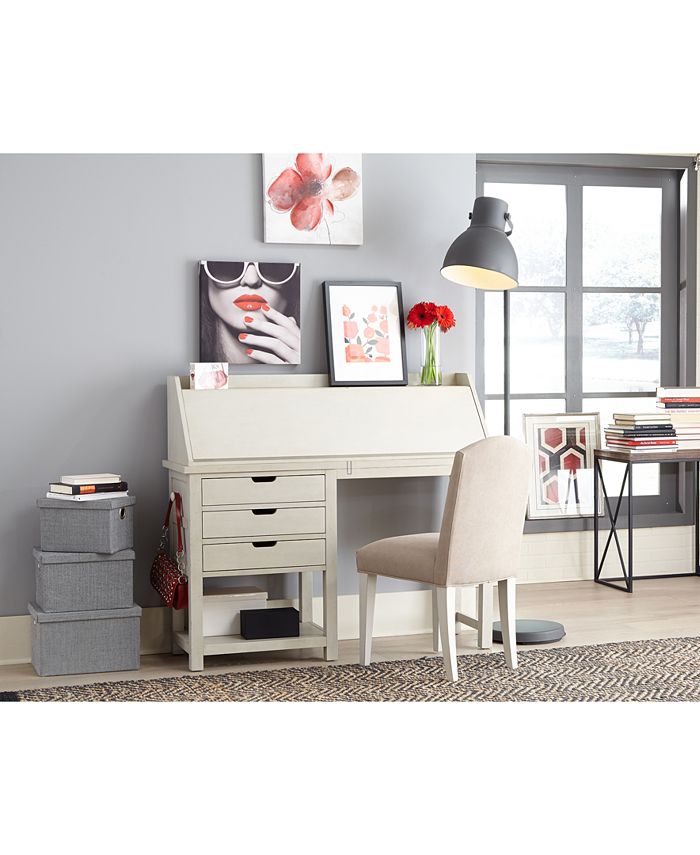 Furniture Study Hall Kid's Home Office Furniture, 2-Pc. Set (Junior ...