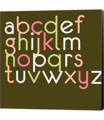 Contemporary Baby Letters II by Dallas Drotz Canvas Art - Macy's