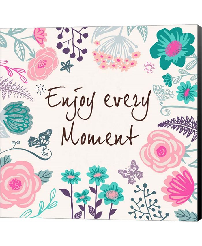 Metaverse Enjoy Every Moment by P.S. Art Studios Canvas Art - Macy's