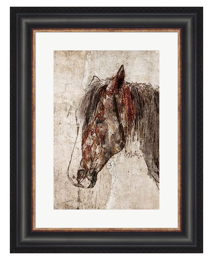 Metaverse Abstract Horse by Irena Orlov Framed Art - Macy's