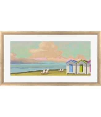 Beaches 1 by Rick Novak Framed Art - Macy's