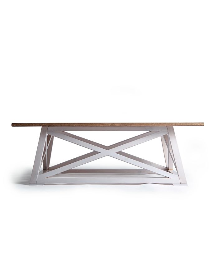 Hives & Honey Finley Two-Tone Coffee Table - Macy's