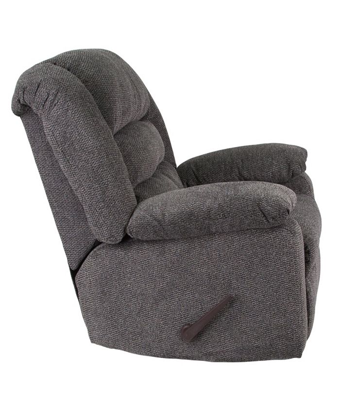 Flash Furniture Contemporary Super Soft Jesse Pepper Chenille Rocker ...