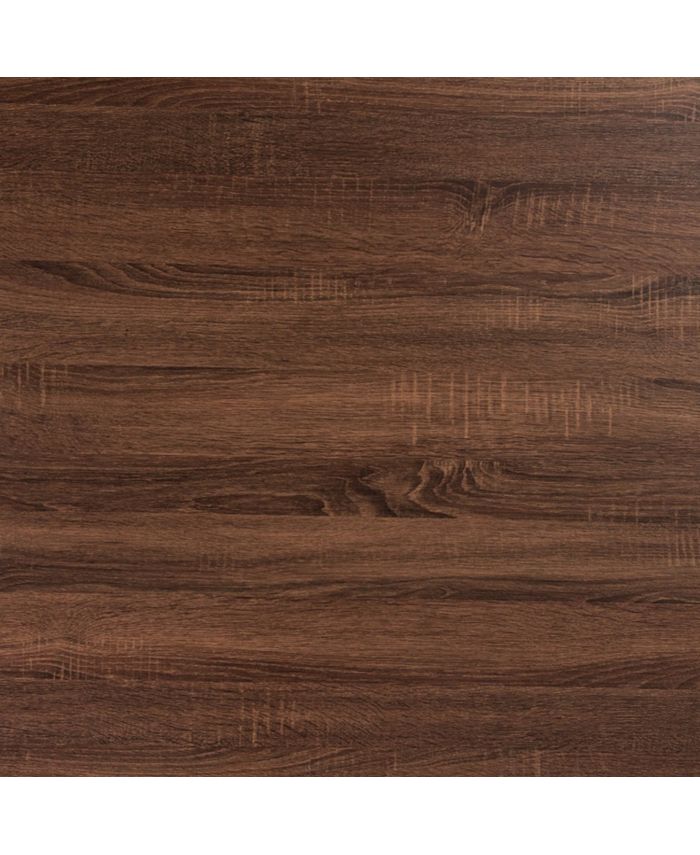 Flash Furniture Tremont 45" Round Dining Table In Coffee Wood Finish ...