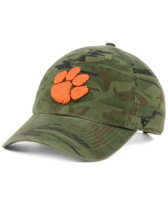 '47 Brand Clemson Tigers Regiment CLEAN UP Strapback Cap - Macy's