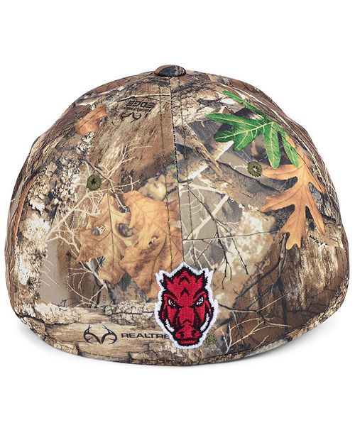Top of the World Arkansas Razorbacks Berma Camo Flex Fitted Cap ...
