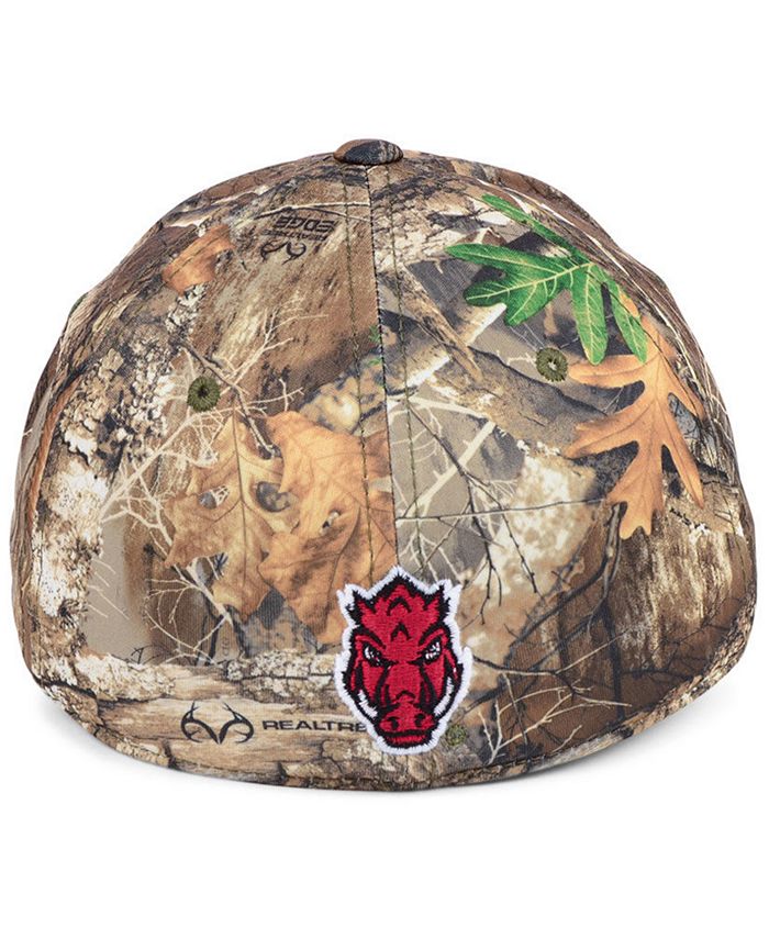 Top of the World Arkansas Razorbacks Berma Camo Flex Fitted Cap - Macy's