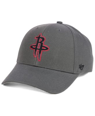 '47 Brand Houston Rockets Charcoal Pop MVP Cap - Macy's