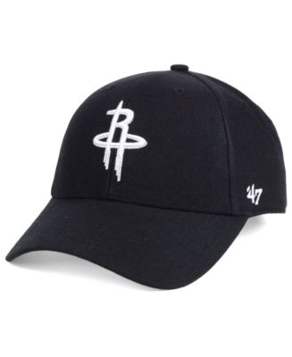 '47 Brand Houston Rockets Black White MVP Cap - Macy's