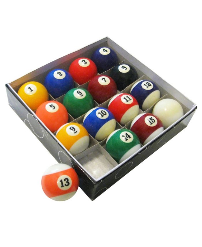 Blue Wave Pool Table Regulation Billiard Ball Set - Macy's