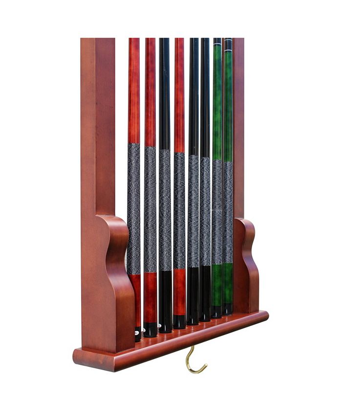 Blue Wave Vintage-Like Wall Billiard Pool Cue Rack - Macy's