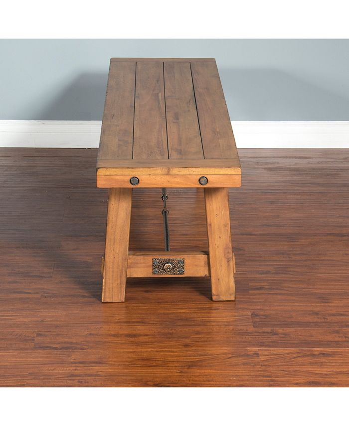 Sunny Designs Sierra Dry Leaf Bench - Macy's