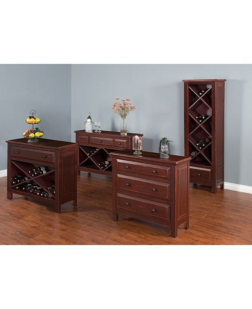 Sunny Designs Red Accent Chest & Reviews - Furniture - Macy's