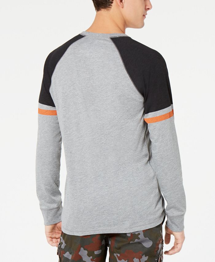 American Rag Men's Varsity Raglan Long-Sleeve T-Shirt, Created for Macy ...