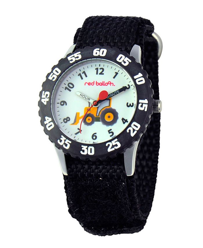 ewatchfactory Red Balloon Boys' Stainless Steel Time Teacher Watch - Macy's