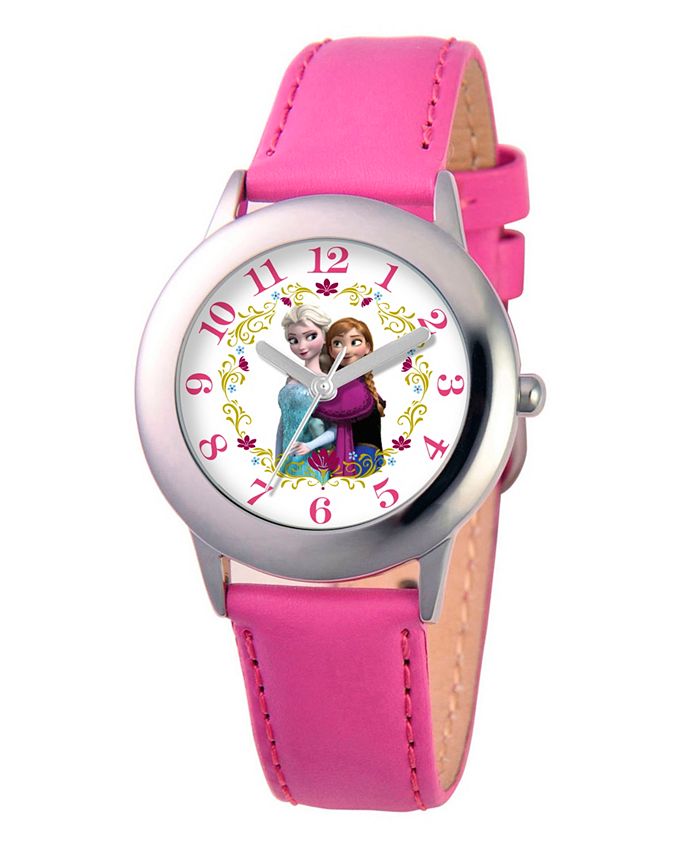ewatchfactory Disney Frozen Elsa & Anna Girl's Stainless Steel Watch ...
