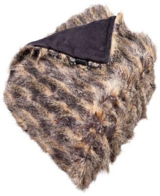 Faux Pheasant 50" x 60" Throw - Macy's