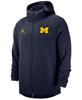 Nike Men's Michigan Wolverines Showtime Full-Zip Hooded Jacket - Macy's