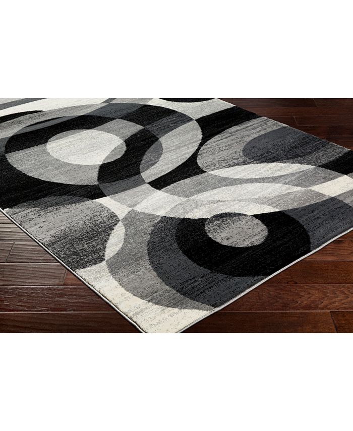Surya Riley RLY-5106 Medium Gray 2' x 3'3" Area Rug - Macy's