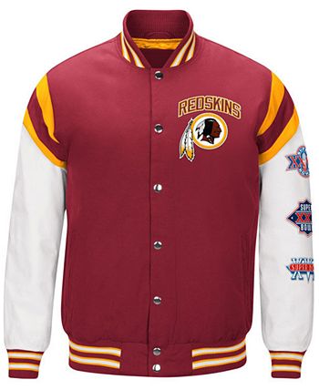 Authentic NFL Apparel Men's Washington Redskins Home Team Varsity ...