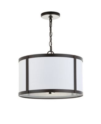 JONATHAN Y Thatcher Metal Led Pendant Light - Macy's