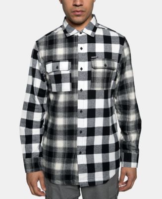 Sean John Men's Pattern Blocked Shirt - Macy's