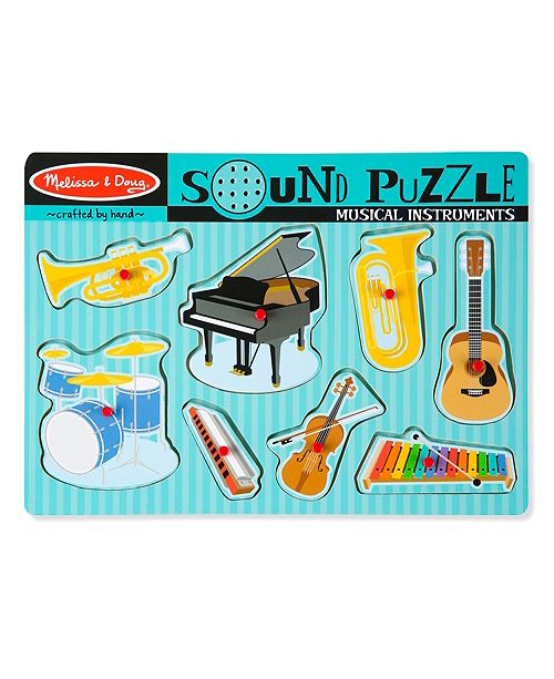 Melissa and Doug Musical Instruments Sound Puzzle & Reviews - Macy's