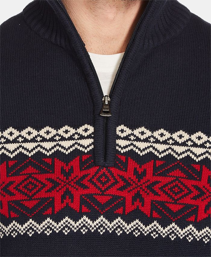 Weatherproof Vintage Men's Zip Ski Sweater - Macy's