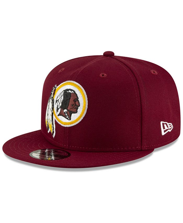New Era Washington Redskins Metal Thread 9FIFTY Snapback Cap - Macy's