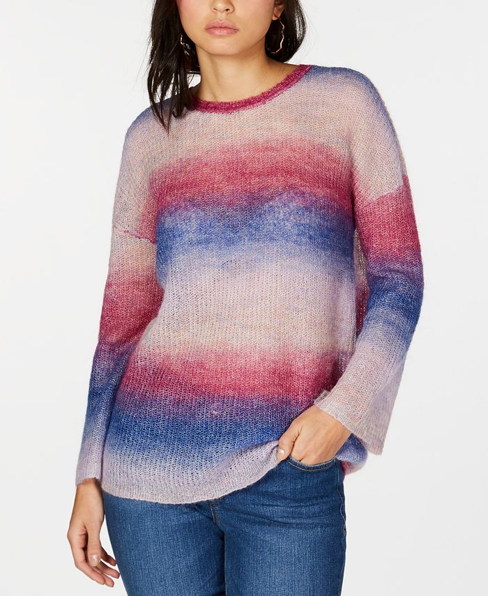 INC International Concepts I.N.C. Ombré Striped Sweater, Created for ...