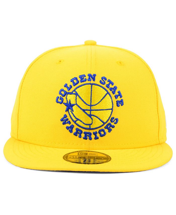 New Era Golden State Warriors Hardwood Classic Nights 59FIFTY Fitted ...