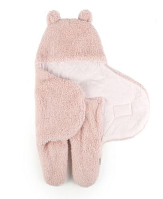 Tadpoles Sherpa Teddy Bear Swaddle Wrap & Reviews - Blankets & Throws ...