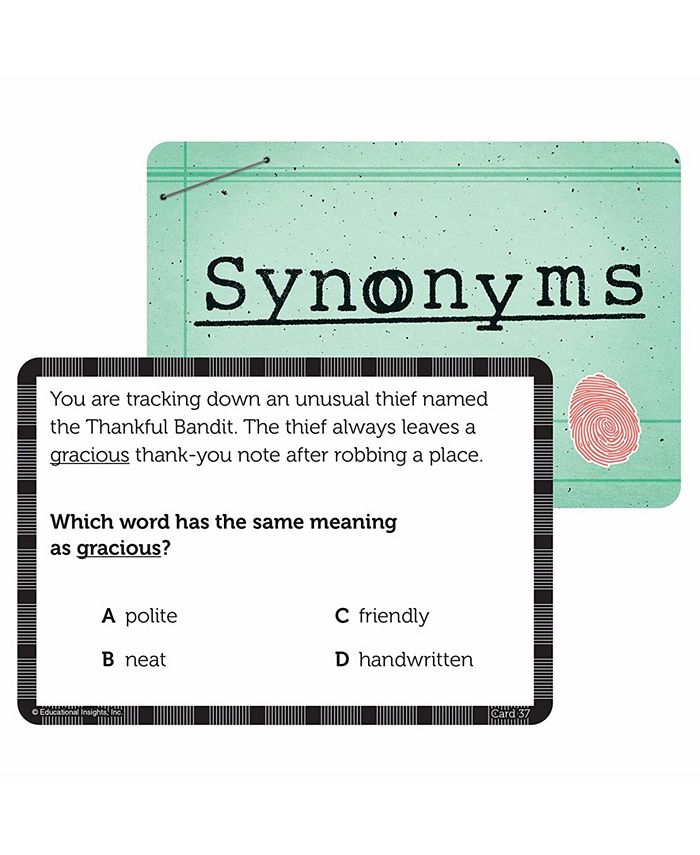 Learning Resources Educational Insights Super Sleuth Vocabulary Game ...