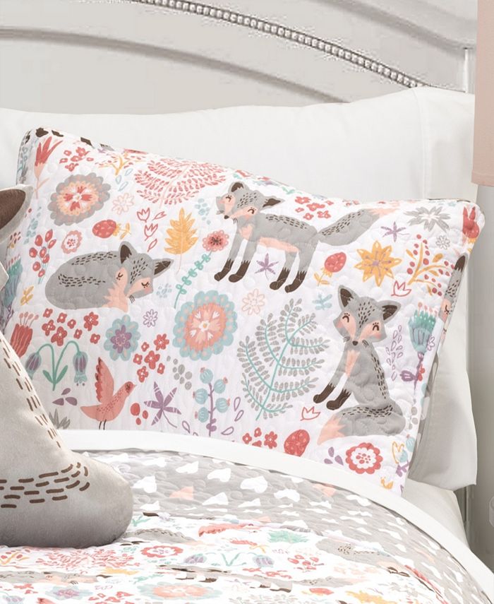 Lush Décor Pixie Fox 3-Pc Set Twin Quilt Set - Macy's