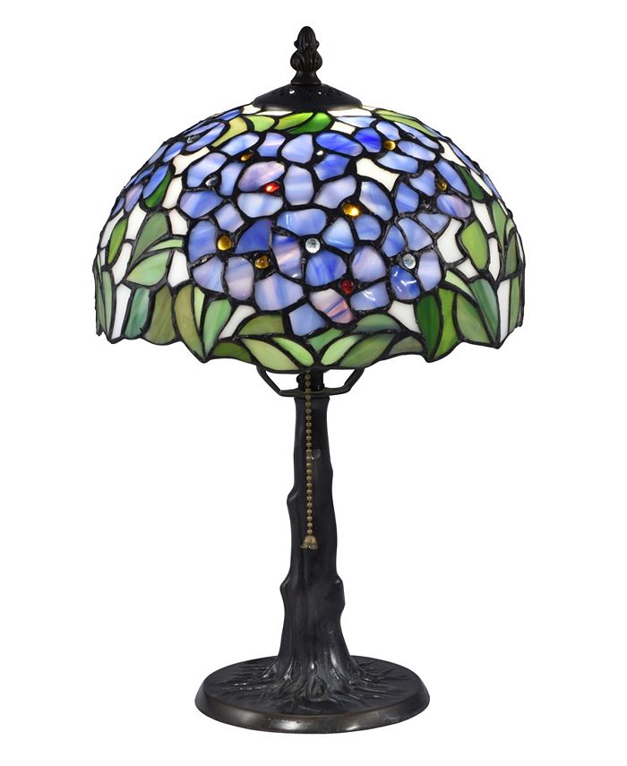 Dale Tiffany Blue Garden Tiffany Table Lamp - Macy's