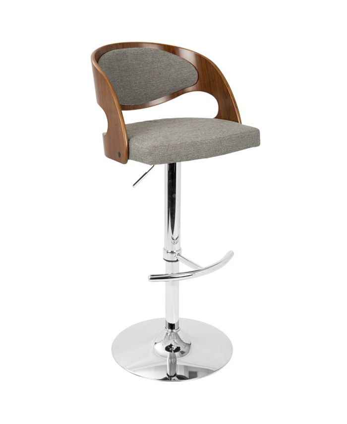 Lumisource Pino Adjustable Barstool - Macy's
