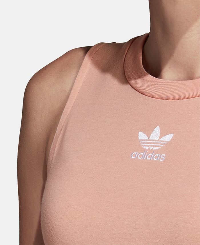 adidas Adicolor Cropped Tank Top - Macy's