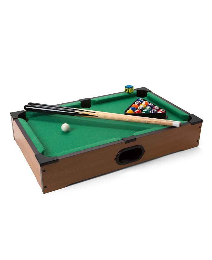 Tri-Coastal Design Pool Table to Fit on Desktop or Tabletop - Small ...