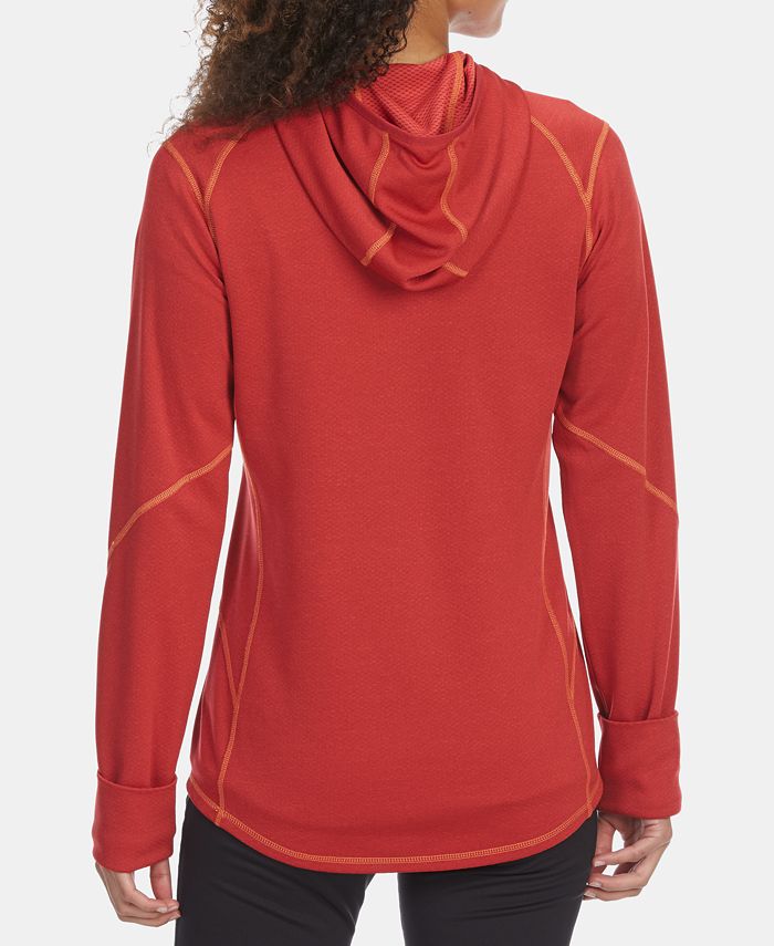 Macy's EMS® Women's Techwick Dual Thermo II 1/2-Zip Pullover Hoodie ...